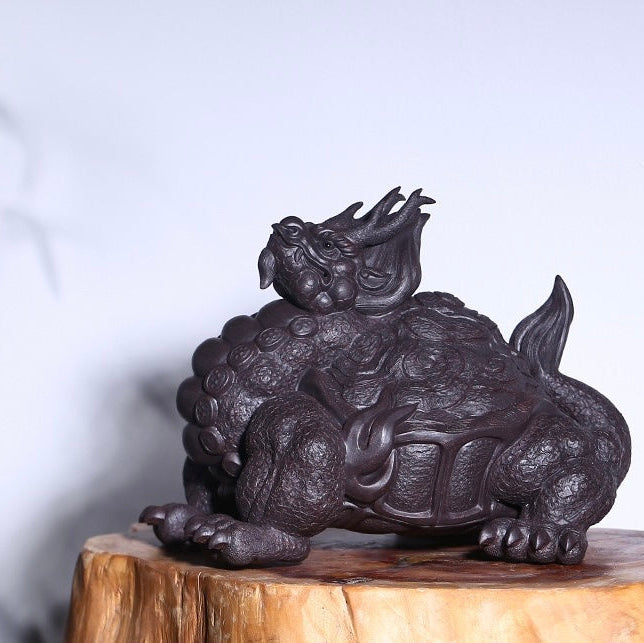 Xiangyun Dragon Turtle tea pet – www.chinxingtc
